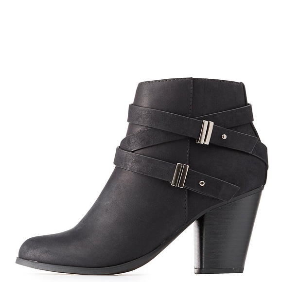 Shoes | Wrapped Buckle Ankle Boot | Poshmark